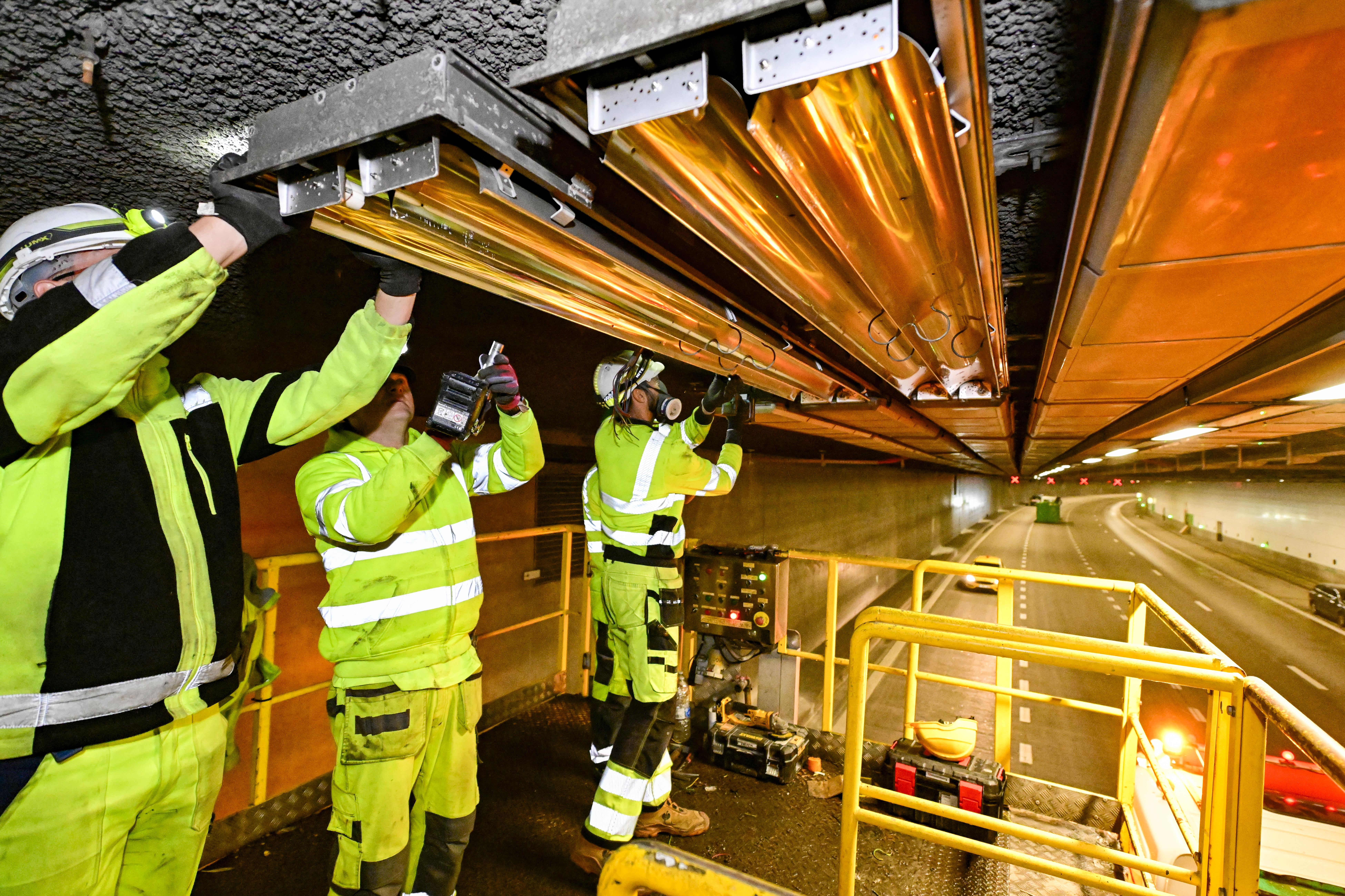 Vernieuwingswerken in Craeybeckxtunnel | Wegen en verkeer